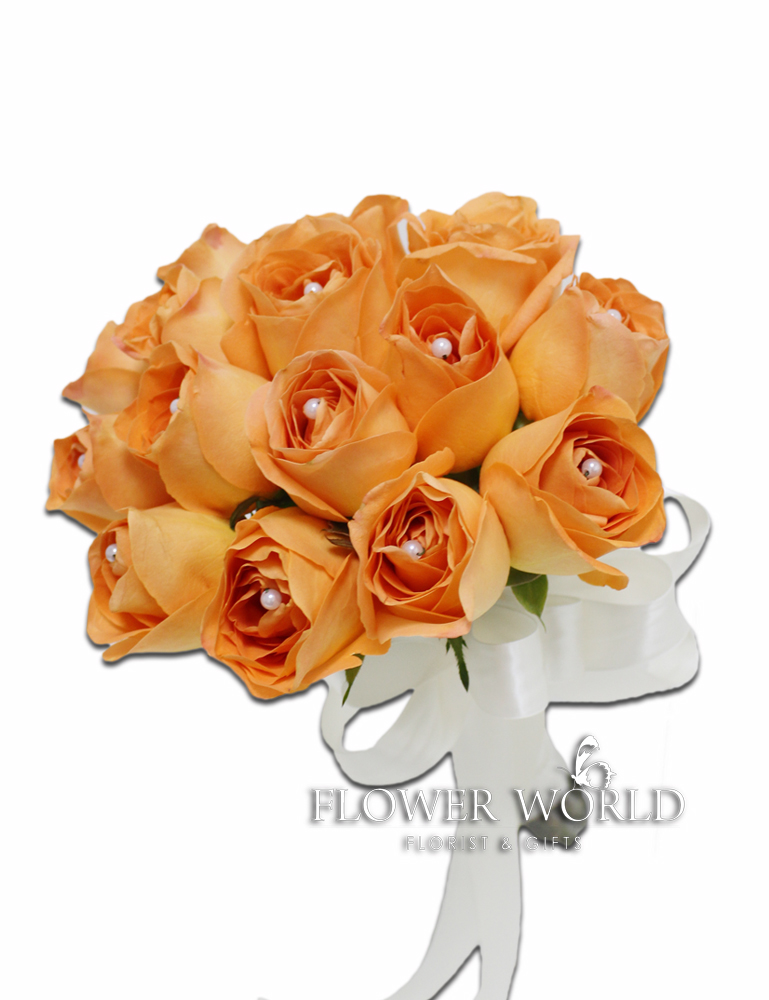 Roses | Orange Roses | Simple Bouquet | ROM Bouquet | Register Of ...